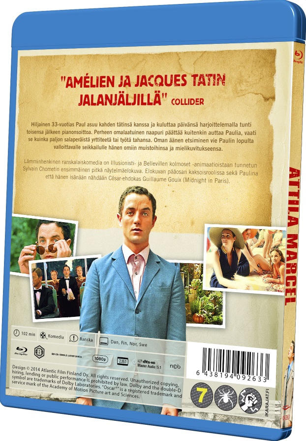 Attila Marcel Blu Ray