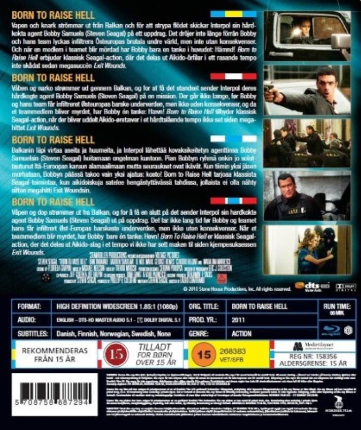 Born to Raise Hell Blu Ray