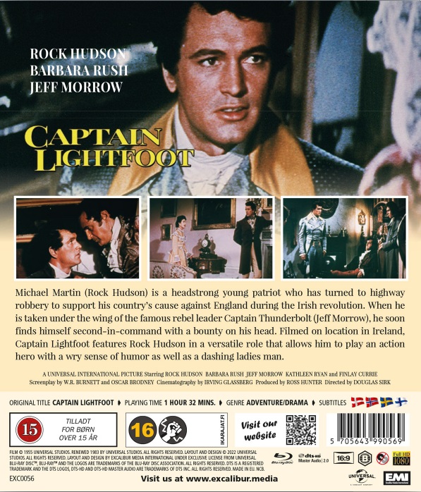 Captain Lightfoot Limited Edition Blu Ray