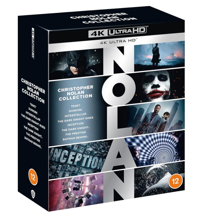 Christopher Nolan 8 Film Collection 4K UHD
