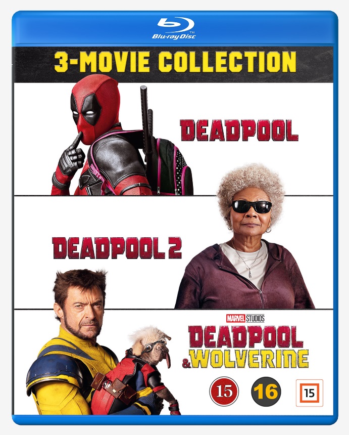 Deadpool 3 Movie Collection Blu Ray