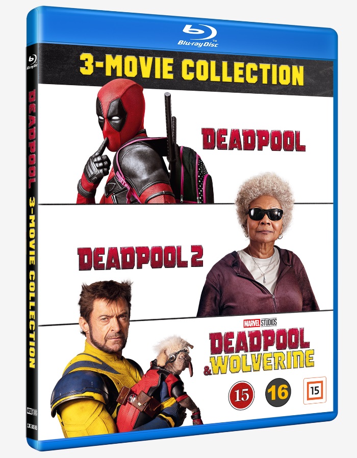 Deadpool 3 Movie Collection Blu Ray