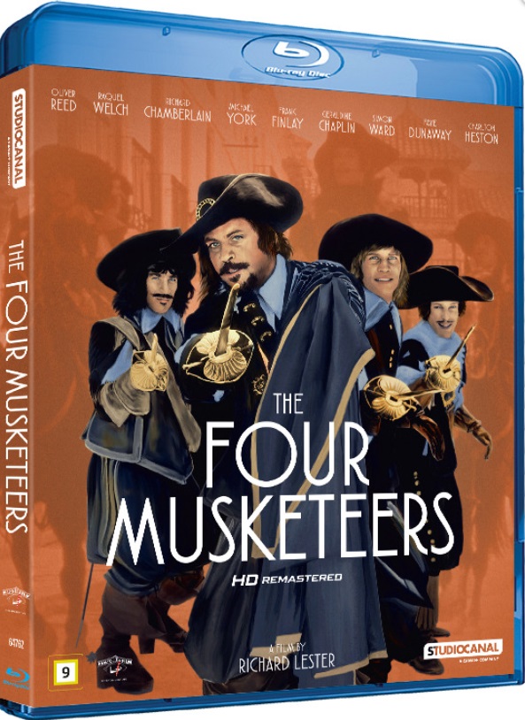 The Four Musketeers Blu Ray