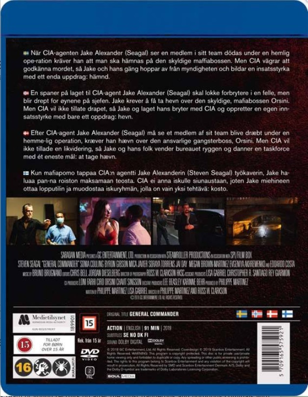 General Commander Blu Ray - Blu Ray - Future Movie Shop