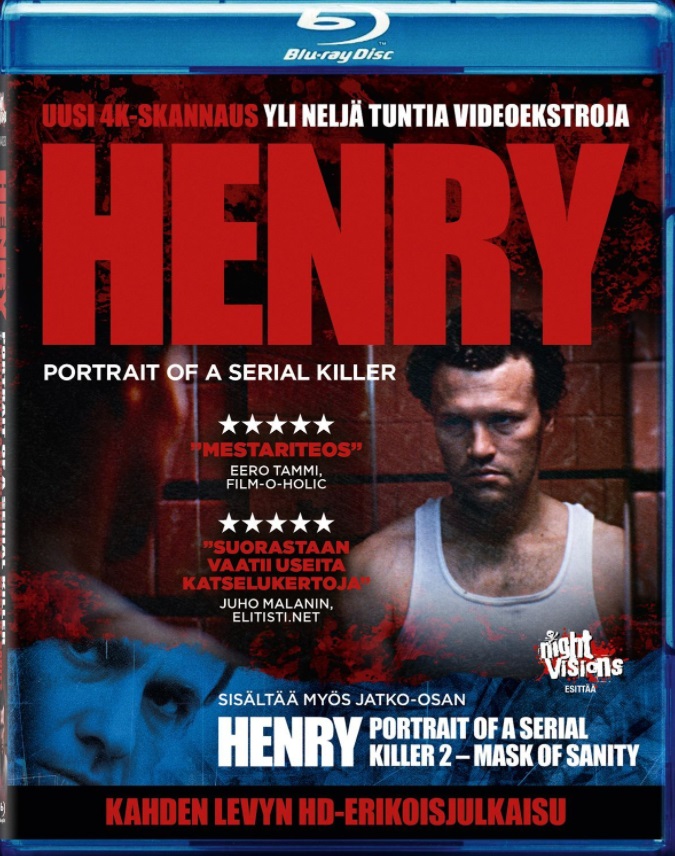 Henry Portrait of a Serial Killer 1 and 2 Blu Ray - Boksit ja TV sarjat ...