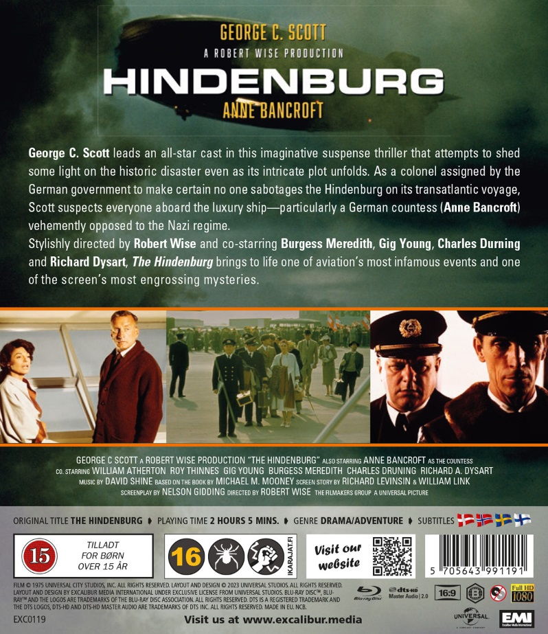 The Hindenburg Blu Ray