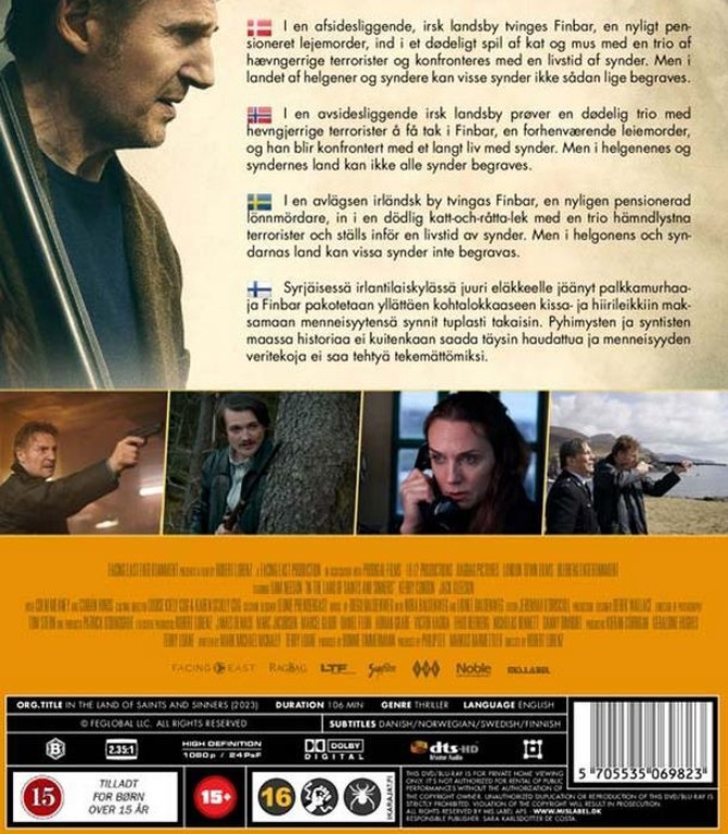 In the Land of Saints and Sinners Blu Ray