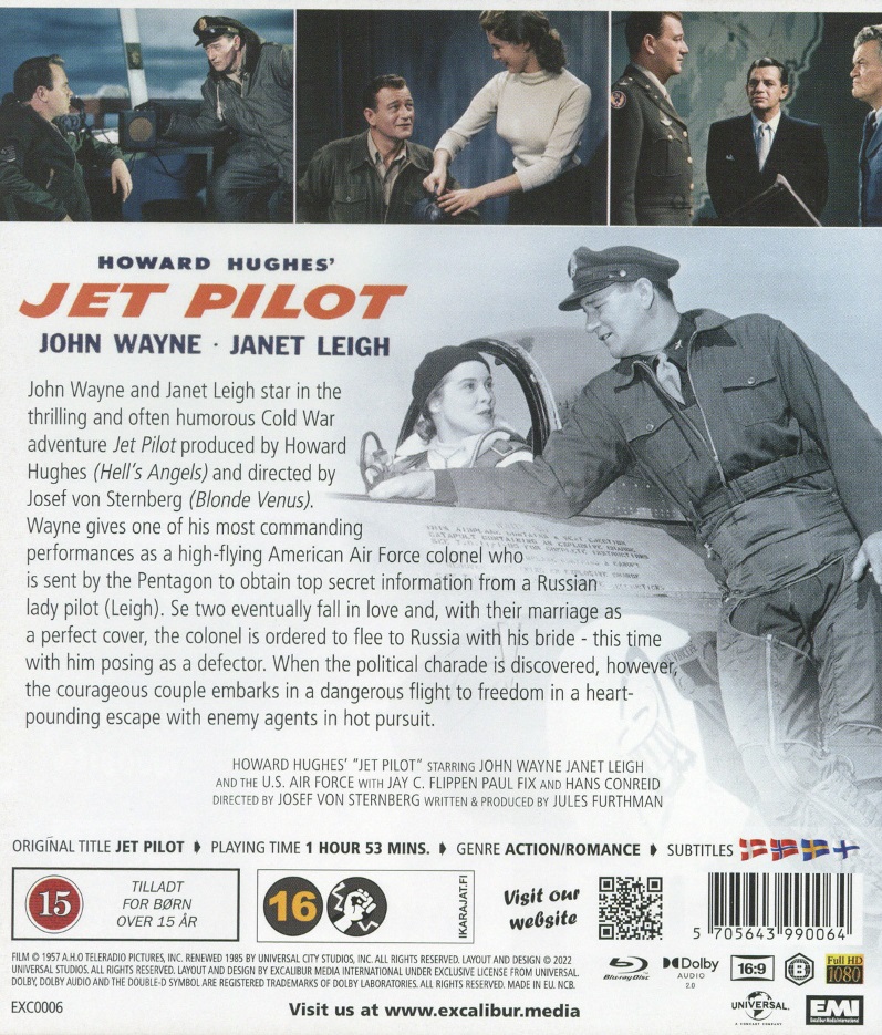 Jet Pilot Blu Ray