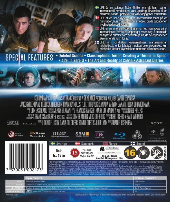 Life Blu Ray