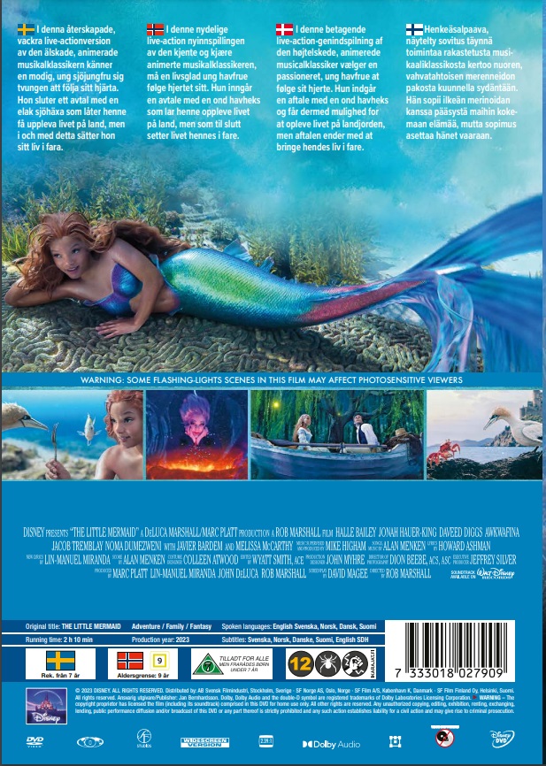 The Little Mermaid Blu Ray