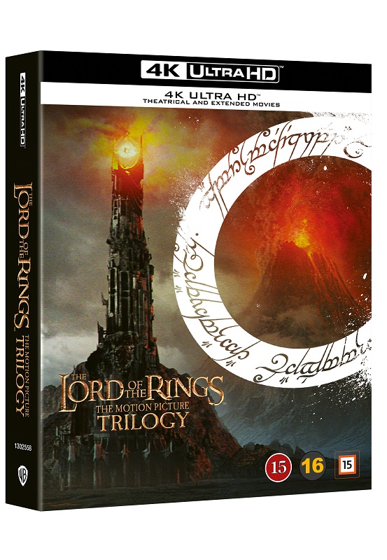 The Lord of the Rings: The Motion Picture Trilogy 4K UHD + Blu Ray - 4K ...