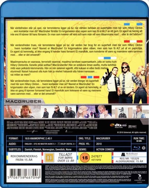 MacGruber Blu Ray