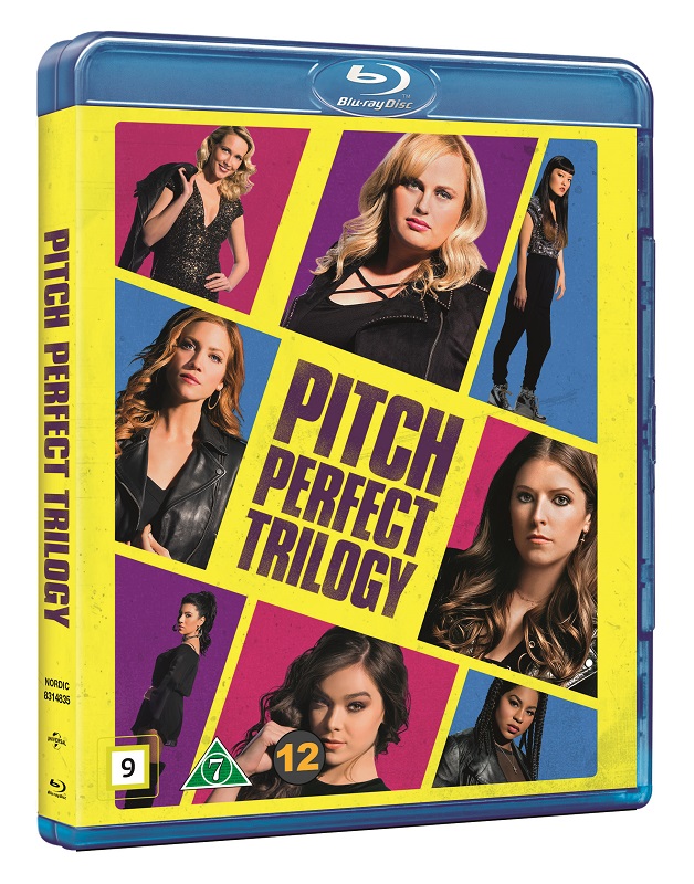 Pitch Perfect 1-3 Blu Ray