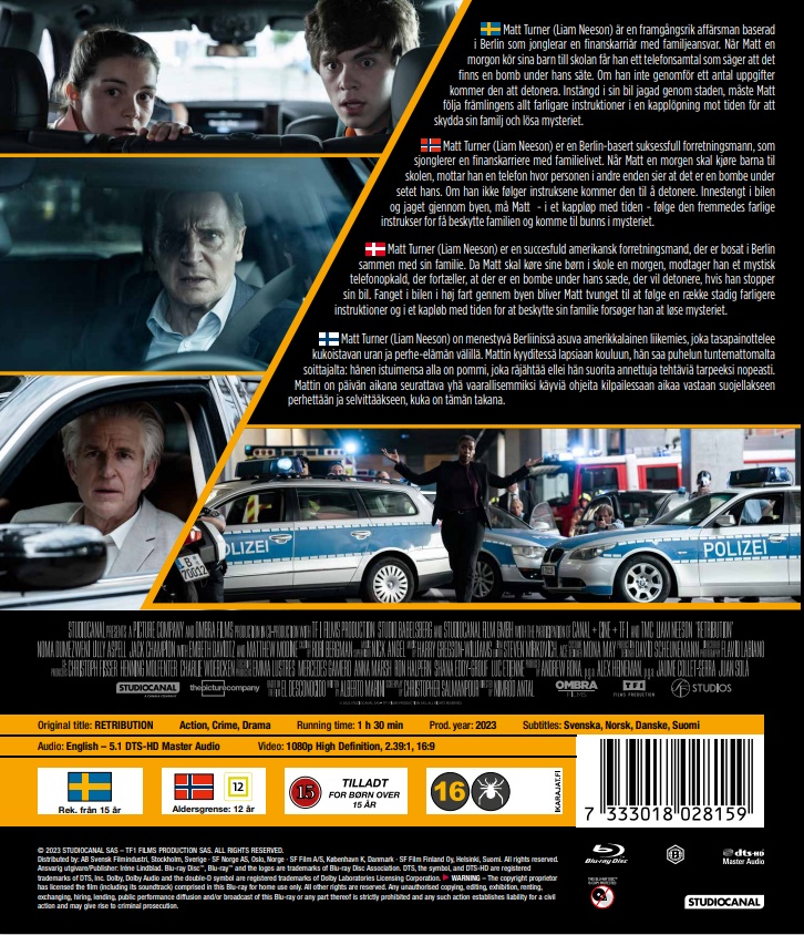 Retribution Blu Ray