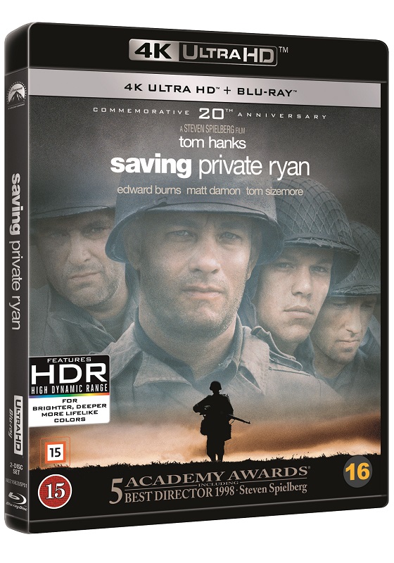 Saving Private Ryan 4K UHD + Blu Ray - 4K UHD - Future Movie Shop