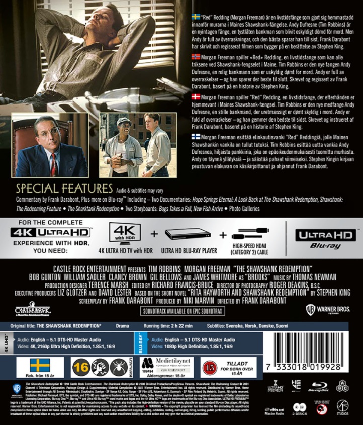 Shawshank Redemption 4K