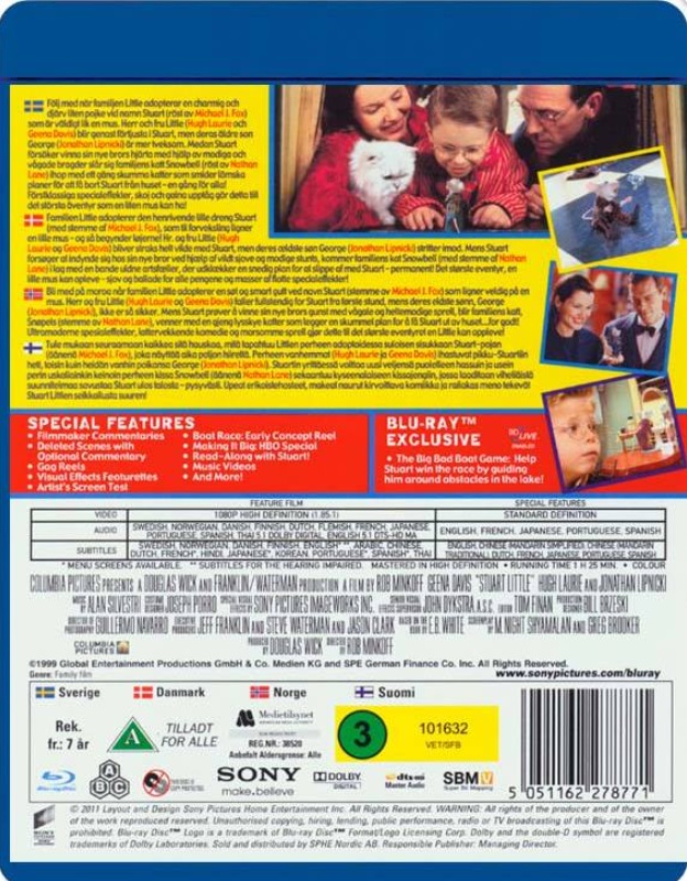 Stuart Little Blu Ray