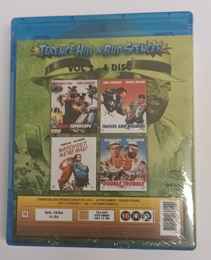 Bud Spencer Terence Hill Collection Vol 2 Blu Ray