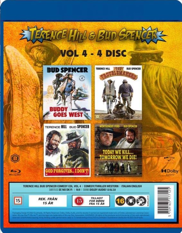 Bud Spencer Terence Hill Collection Vol 4 Blu Ray