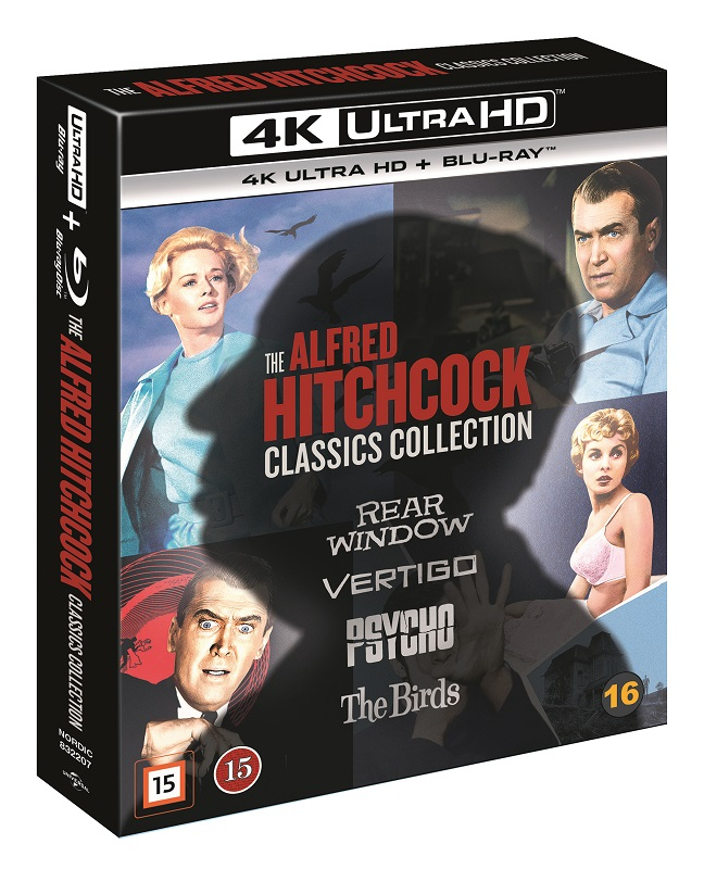 The Alfred Hitchcock Classics Collection 4K UHD + Blu Ray - 4K UHD ...