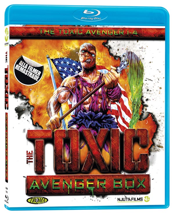 The Toxic Avenger 4 Movie blu ray