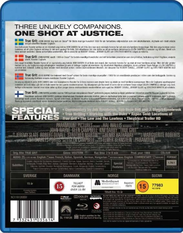 True Grit (1969) Blu Ray